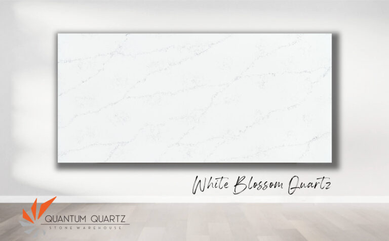 White Blossom Quartz Slab From Leading Supplier in USA